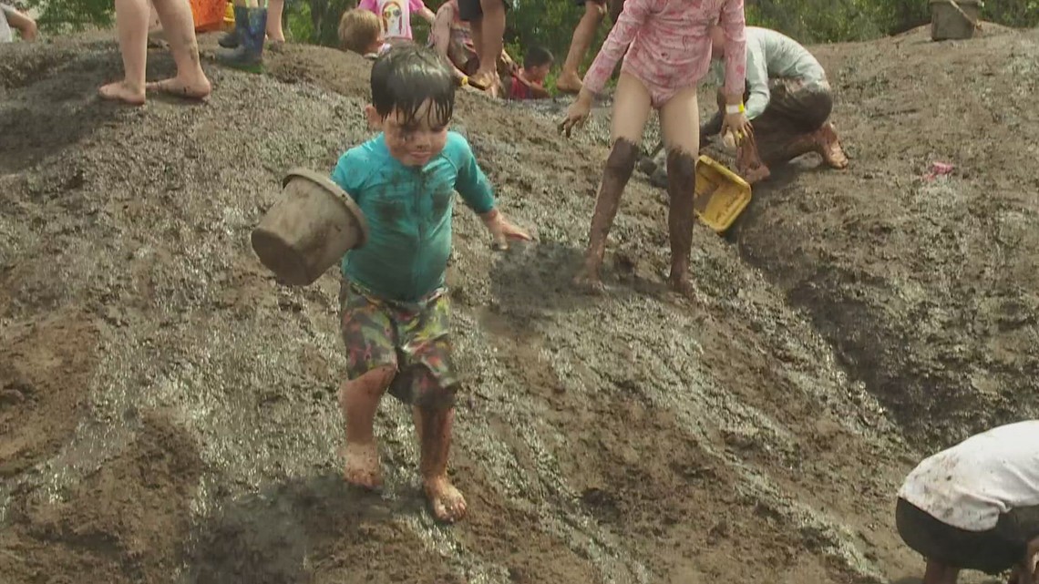 Kids got muddy at Louisiana Children's Museum Mud Fest | wwltv.com
