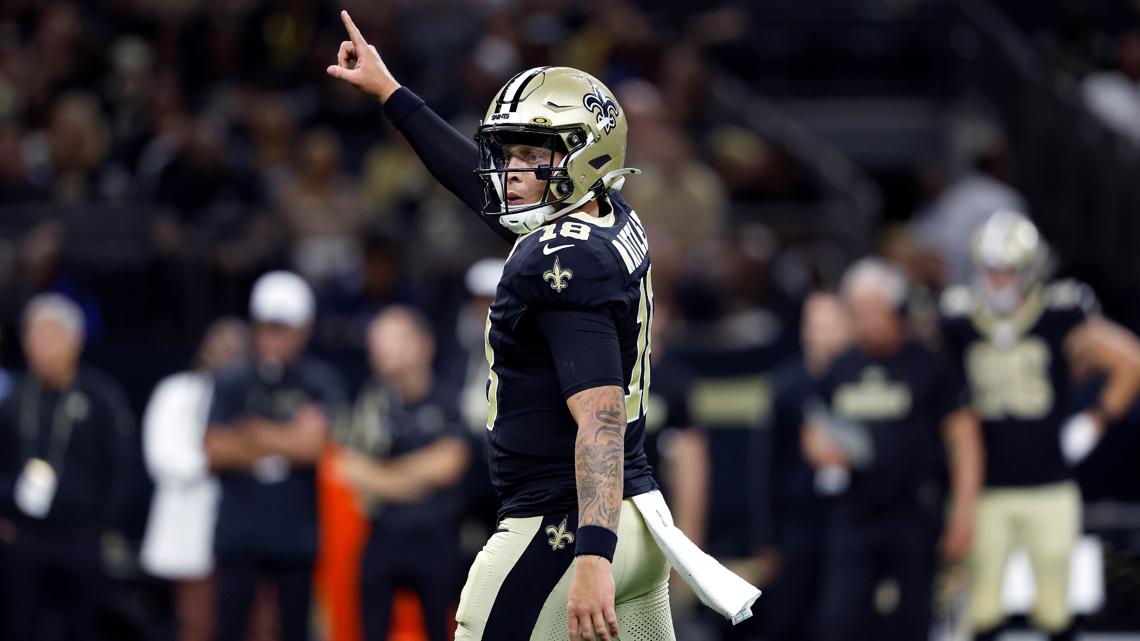 Saints start rookie Spencer Rattler in his first NFL game | wwltv.com