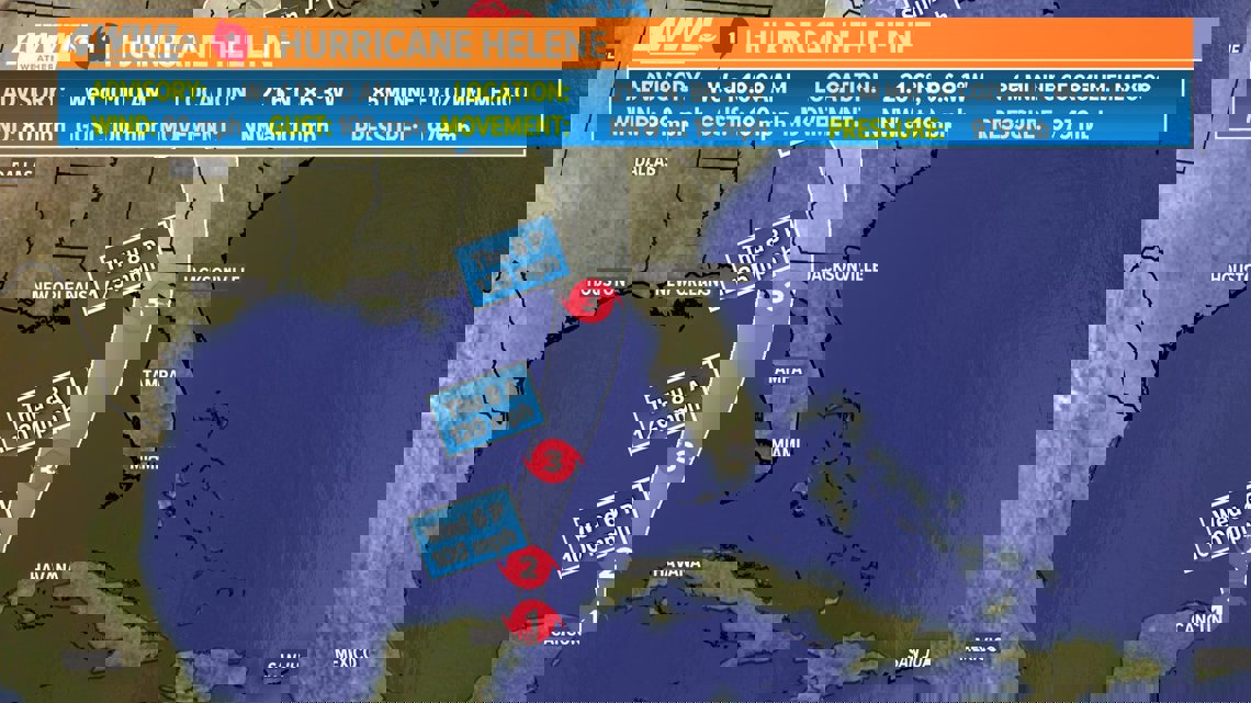 Helene becomes hurricane | wwltv.com