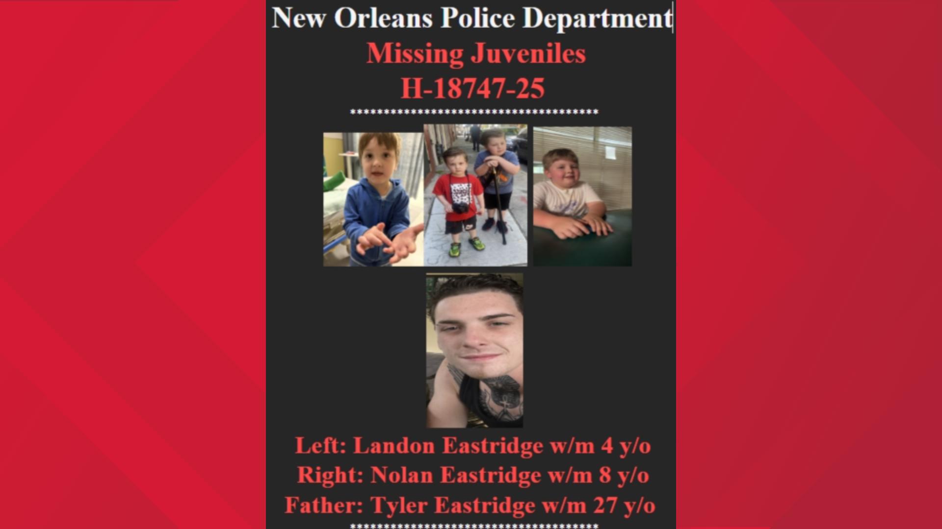 New Orleans police seek missing juveniles in custody case | wwltv.com
