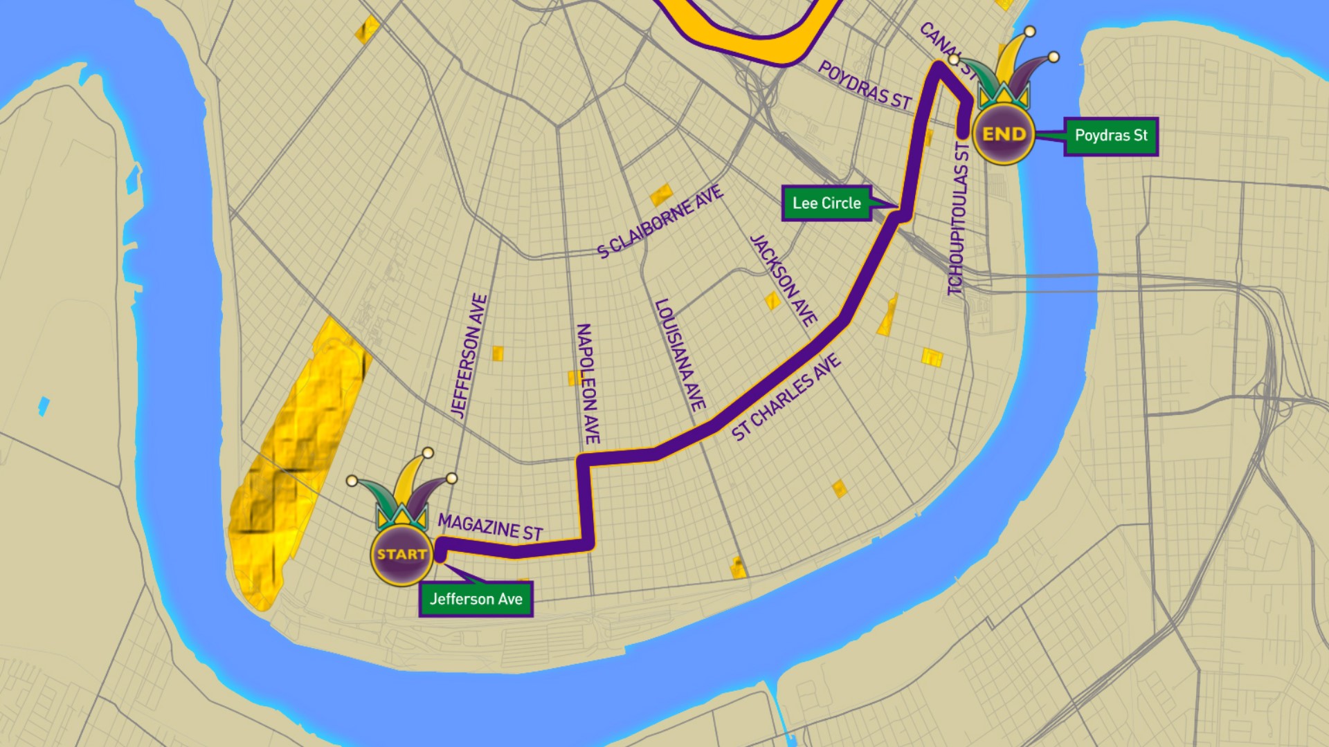 Knights of Sparta 2020 parade route | wwltv.com