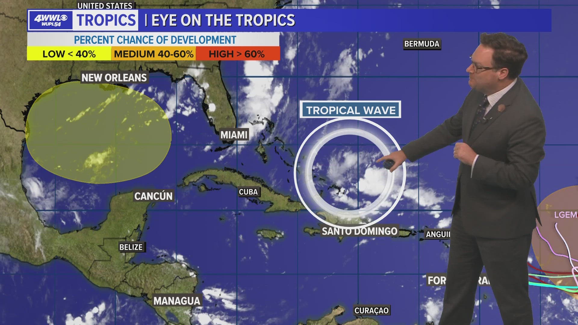 Tropics: Tropical wave over Turks and Caicos moving toward Gulf | wwltv.com