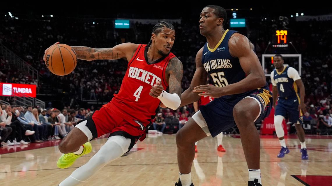 Jalen Green and Rockets beat New Orleans 133-113 and send Pelicans to ...