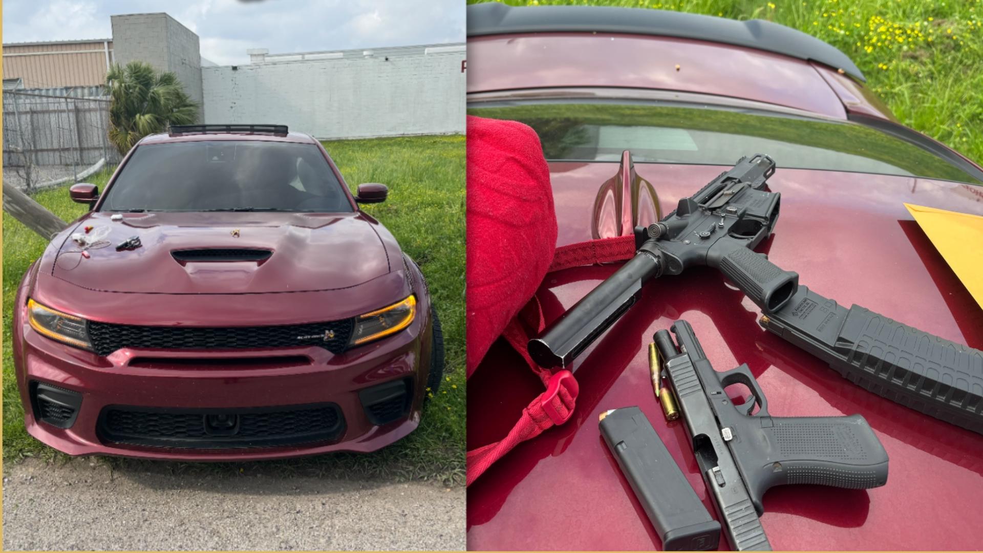 Stolen Charger crashes into Louisiana State Police car after chase; 2 ...