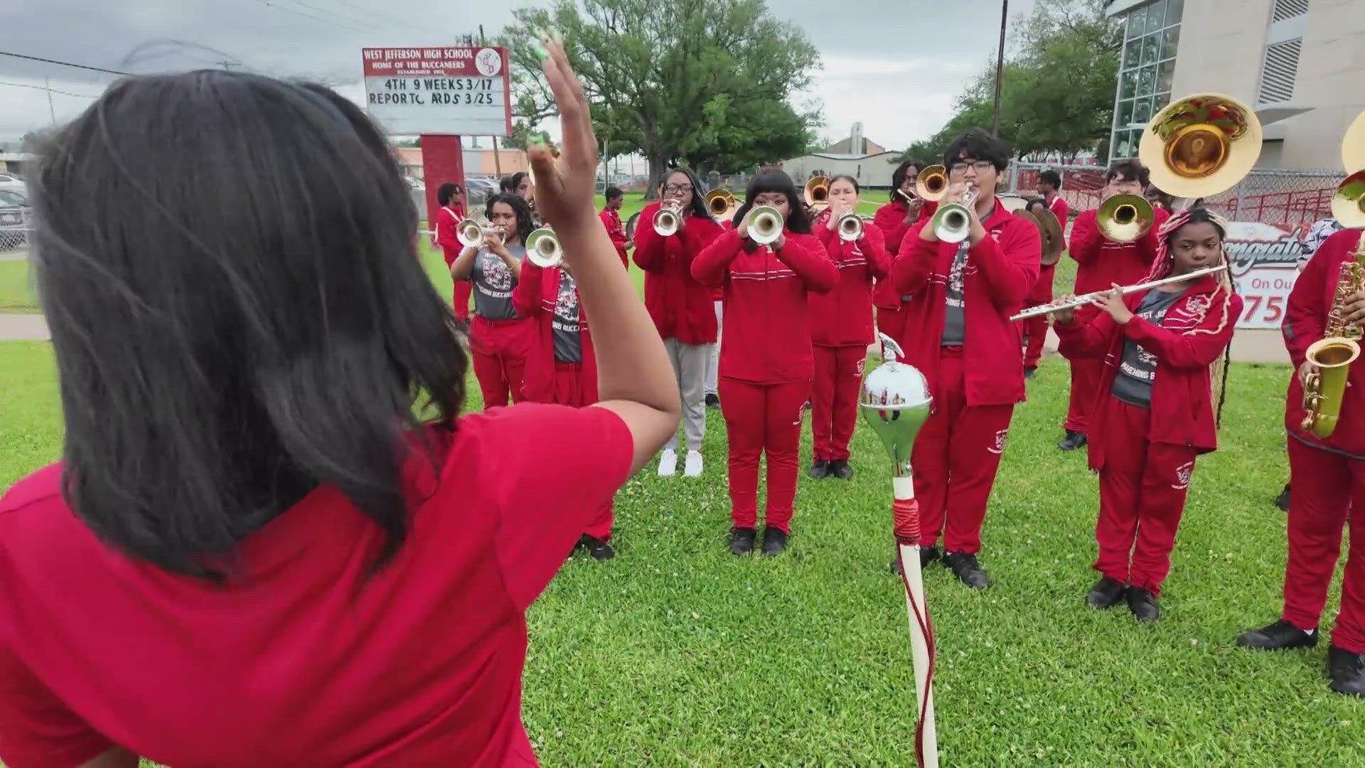 Behind the Band: West Jeff High Marching Buccaneers reflect school ...