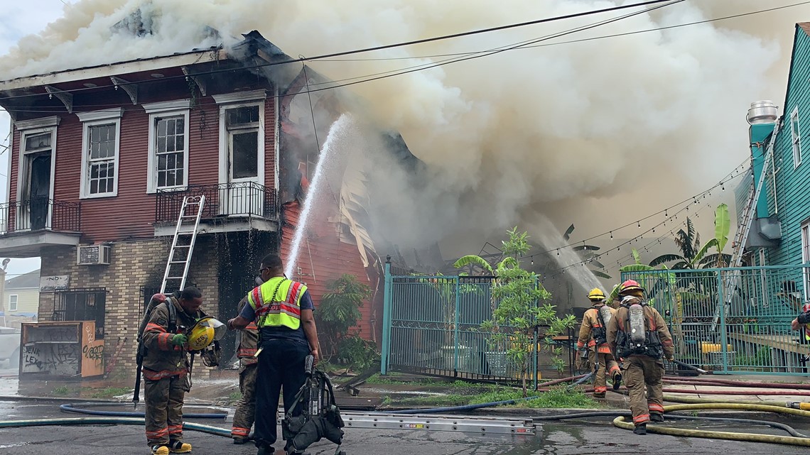 Firefighters battle 2-alarm fire at Treme restaurant | wwltv.com