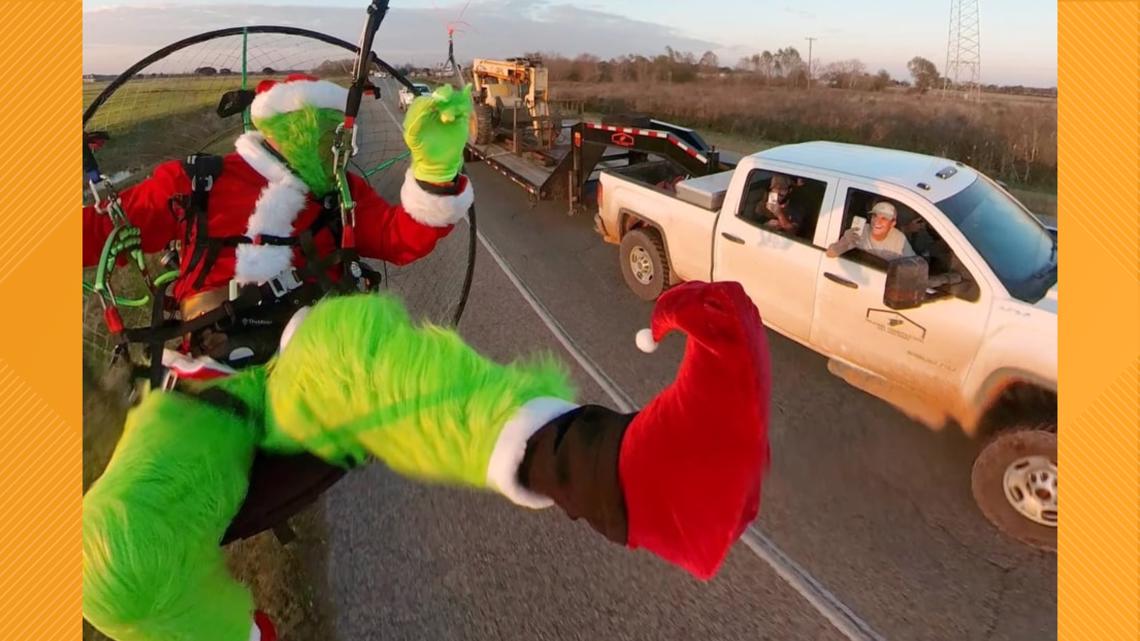 Grinch flying throughout Southwest Louisiana for Christmas | wwltv.com