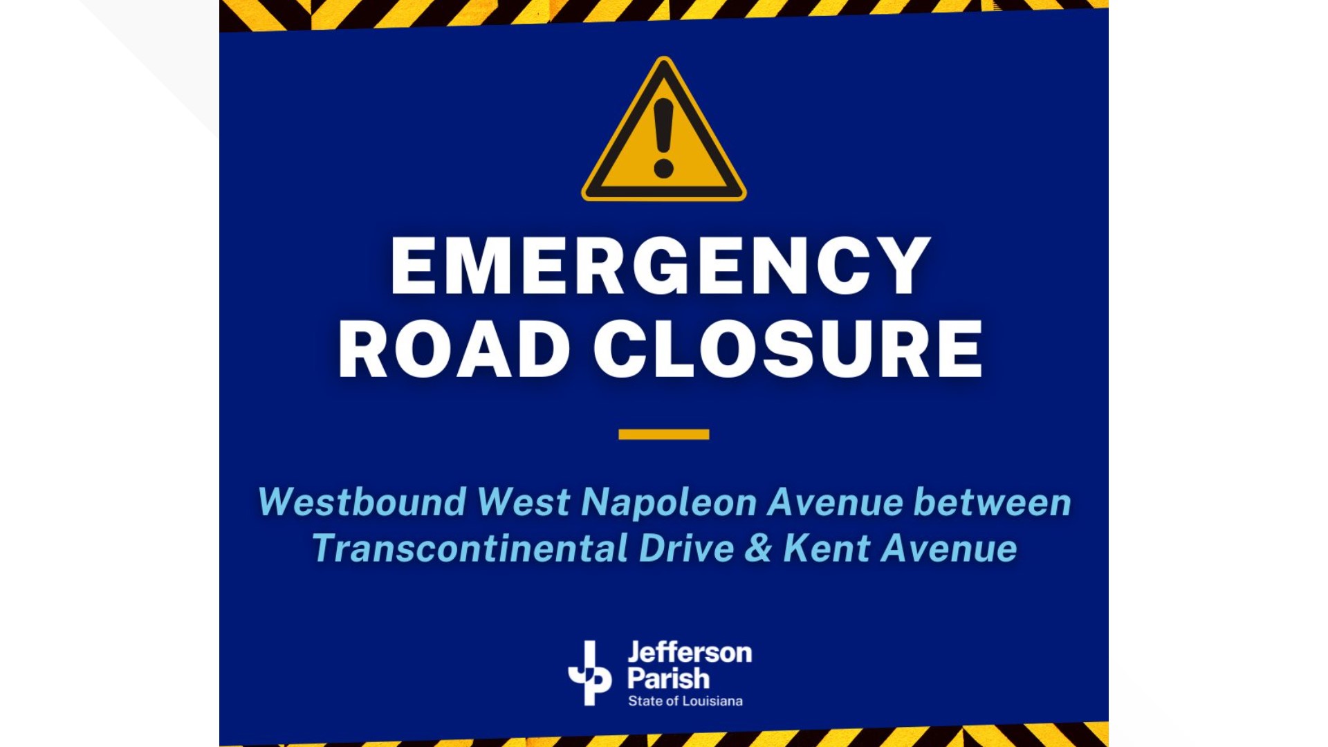 Temporary lane closures expected in Metairie as crews replace a sewer ...