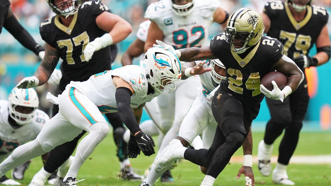 Second half rally falls short, Saints lose in Miami 21 – 17 | wwltv.com