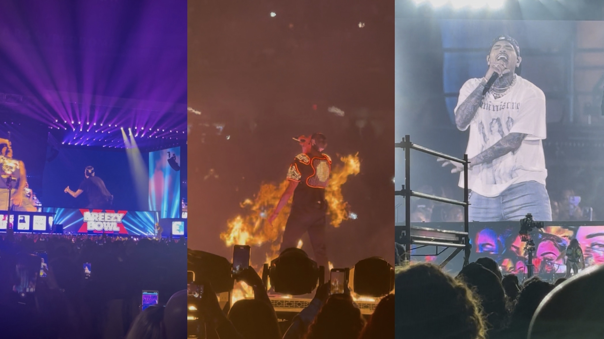 Chris Brown ends 20th anniversary tour with high-energy Superdome ...