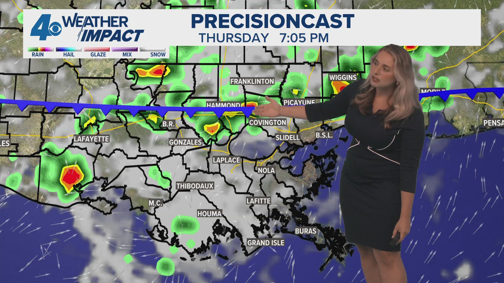 New Orleans Weather: Hot with scattered thunderstorms the next few days ...
