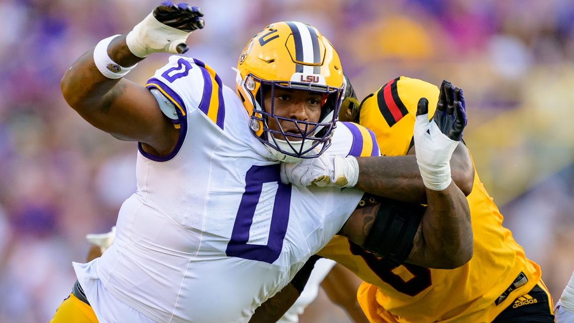 Jacksonville Jaguars select LSU's Maason Smith 48th overall | wwltv.com