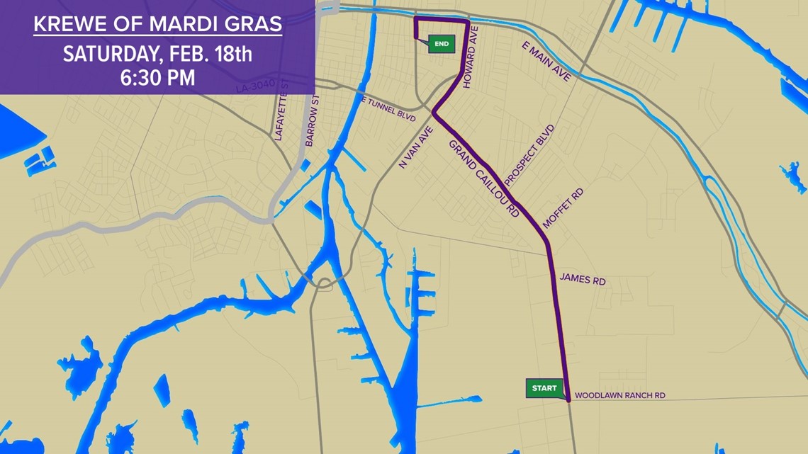 Krewe of Mardi Gras 2023 parade | wwltv.com