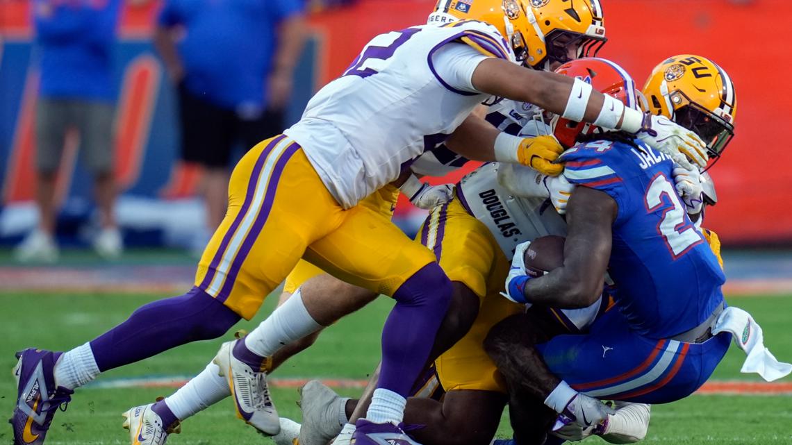 DJ Lagway returns and Florida upsets No. 21 LSU 27-16 for 1st series ...