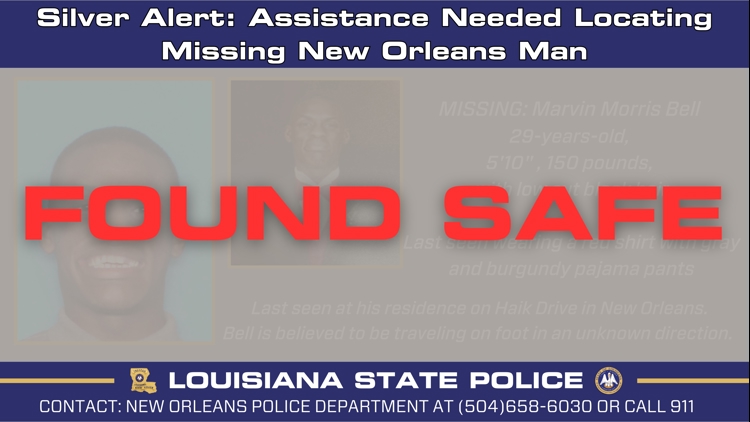 Silver Alert issued for missing New Orleans non-verbal Man | wwltv.com