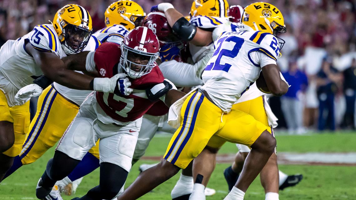 LSU falls at Alabama in Frank Wilson’s Debut 20-9 | wwltv.com