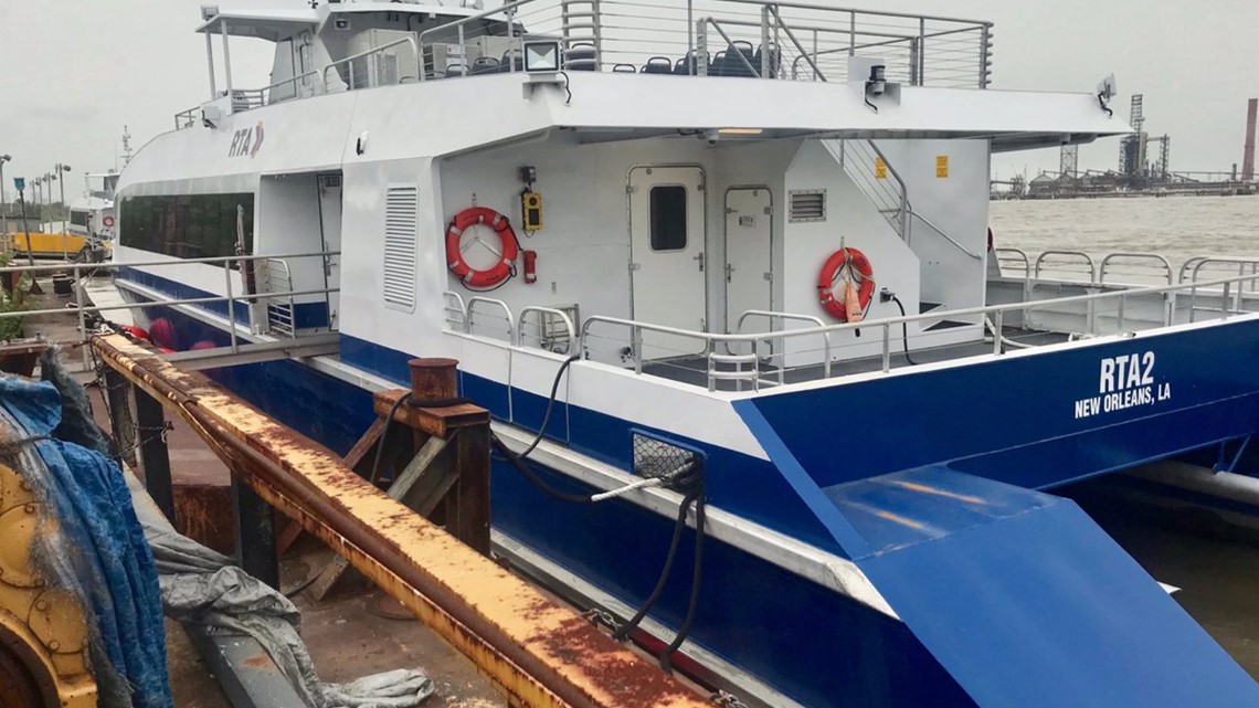 RTA's new Algiers-Canal Street ferry boats awaiting final inspection ...
