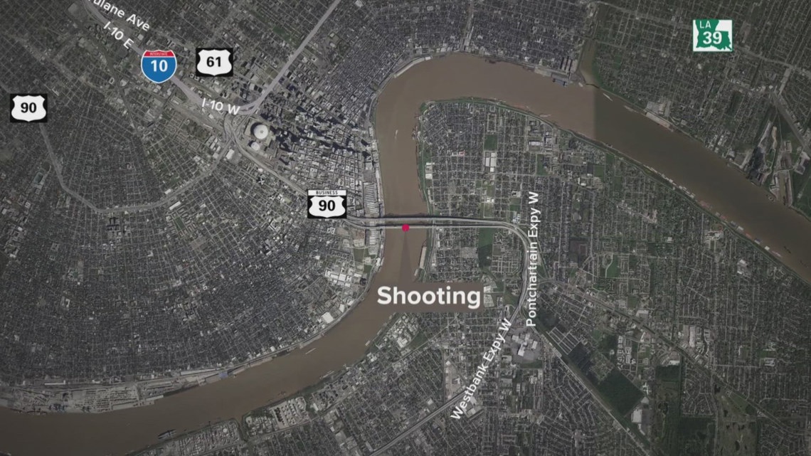 Shootout between vehicles on Crescent City Connection Bridge kills one ...