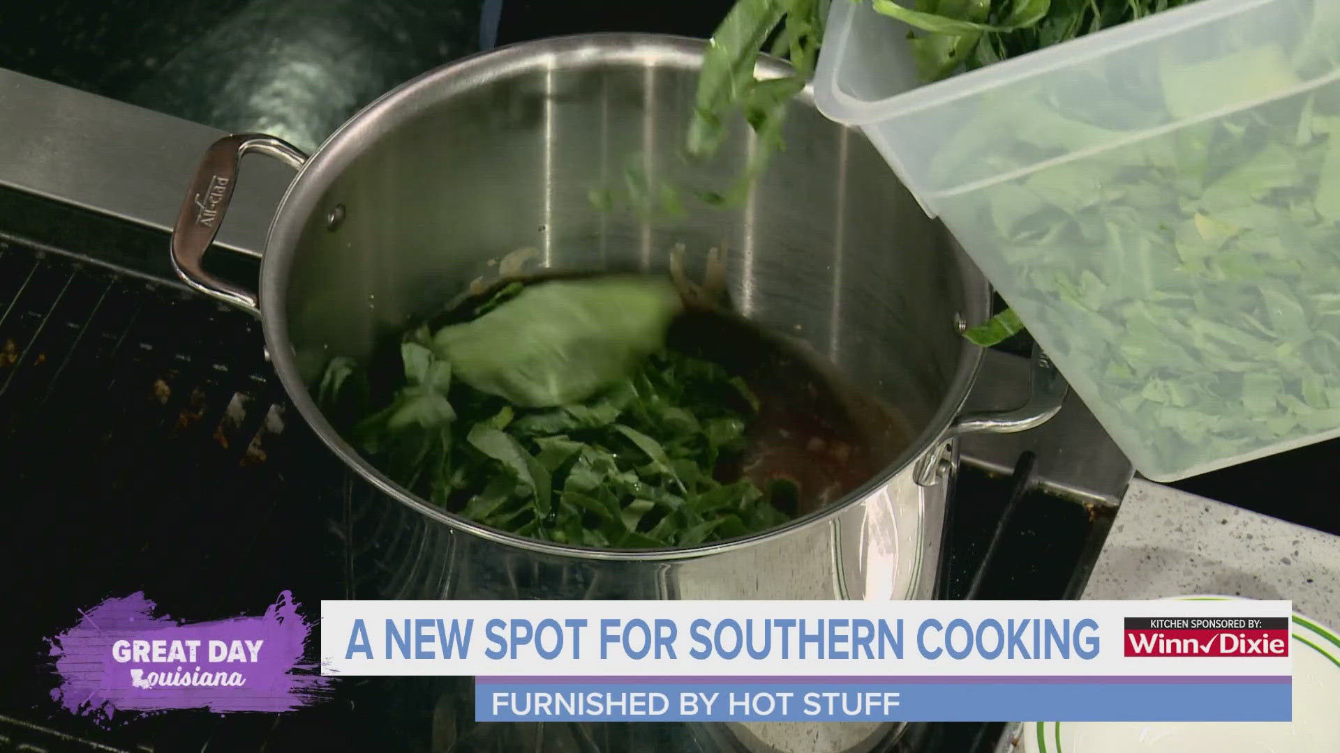 Making Collard Greens With Hot Stuff | wwltv.com