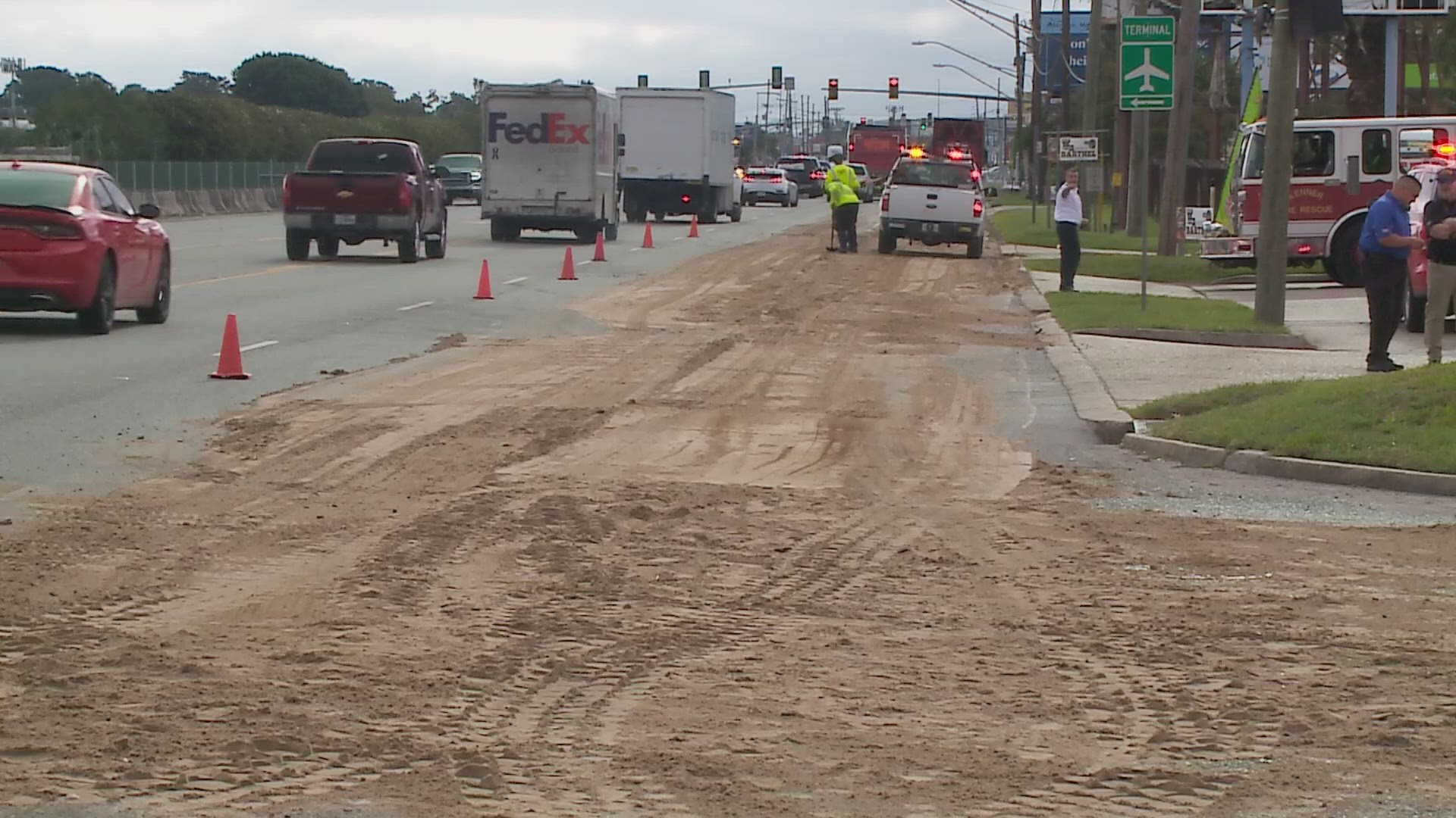 Traffic Alert: Motorists to avoid section of Airline Drive near MSY due ...
