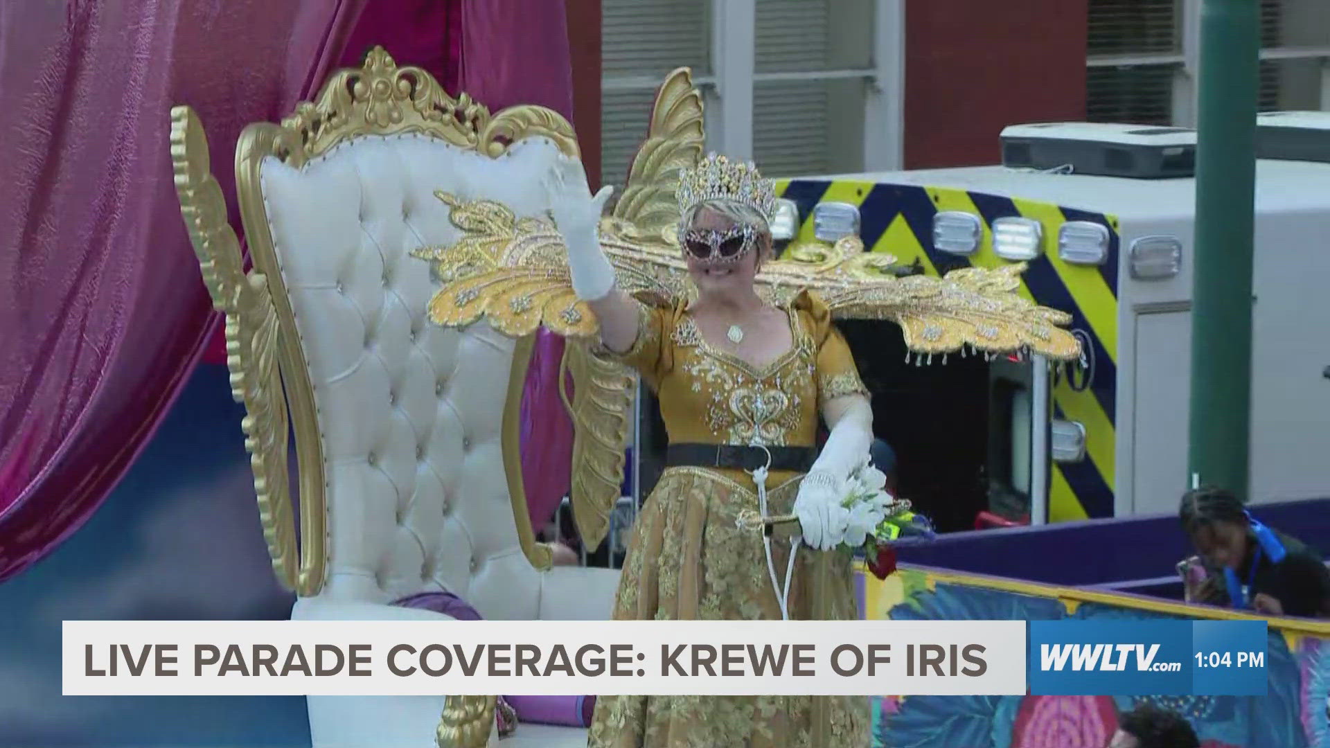 WATCH: Krewe of Iris, and Krewe of Tucks roll through New Orleans ...