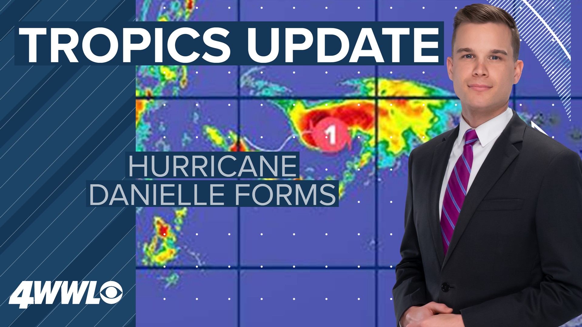 Hurricane Danielle named 1st of the season | wwltv.com