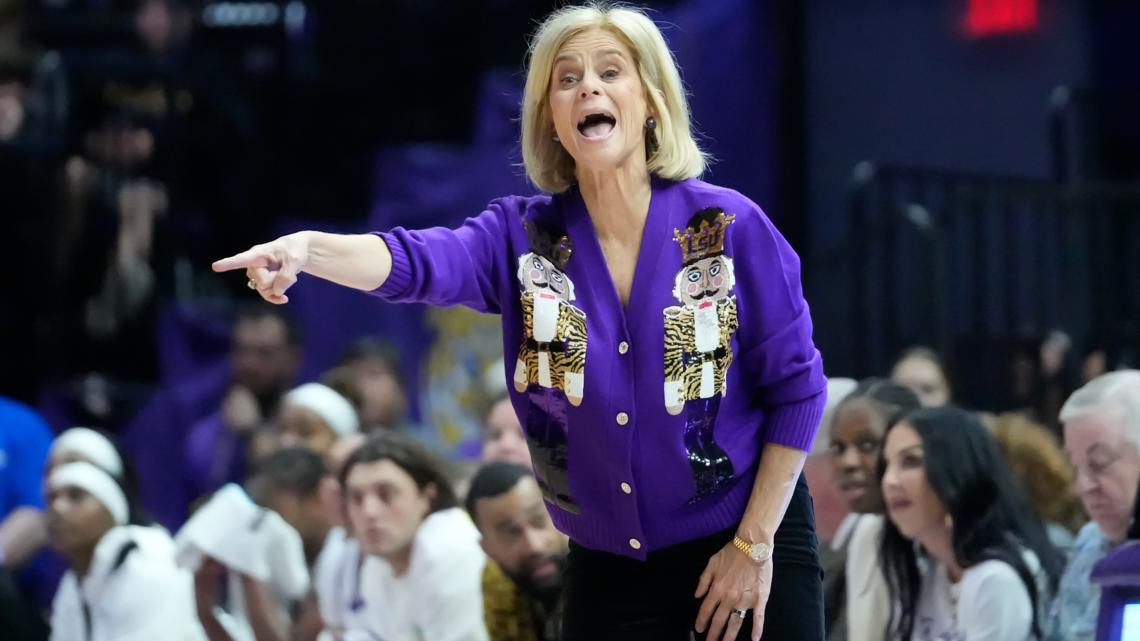 Mulkey Fashion | See the wild outfit LSU Head Coach Kim Mulkey wore ...