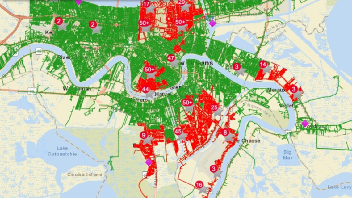 Power outage affects 100K in New Orleans, Jefferson, and more | wwltv.com