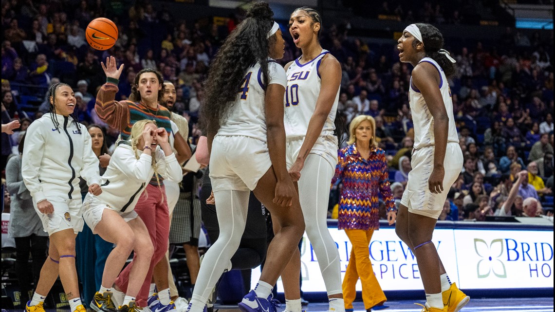 No. 13 LSU women dominate first half, cruise past Texas A&M 81-58 ...
