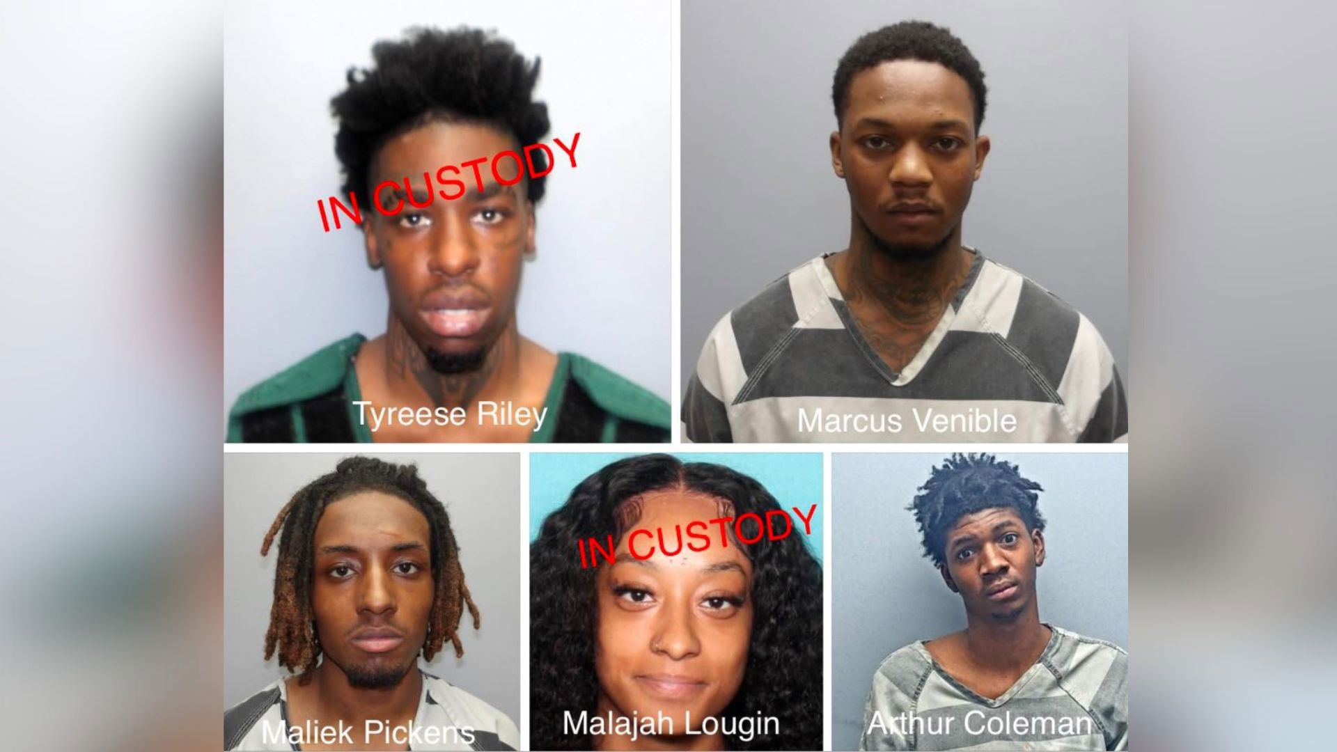 2 arrested, 3 wanted in deadly shooting of a 17-year-old in Violet ...