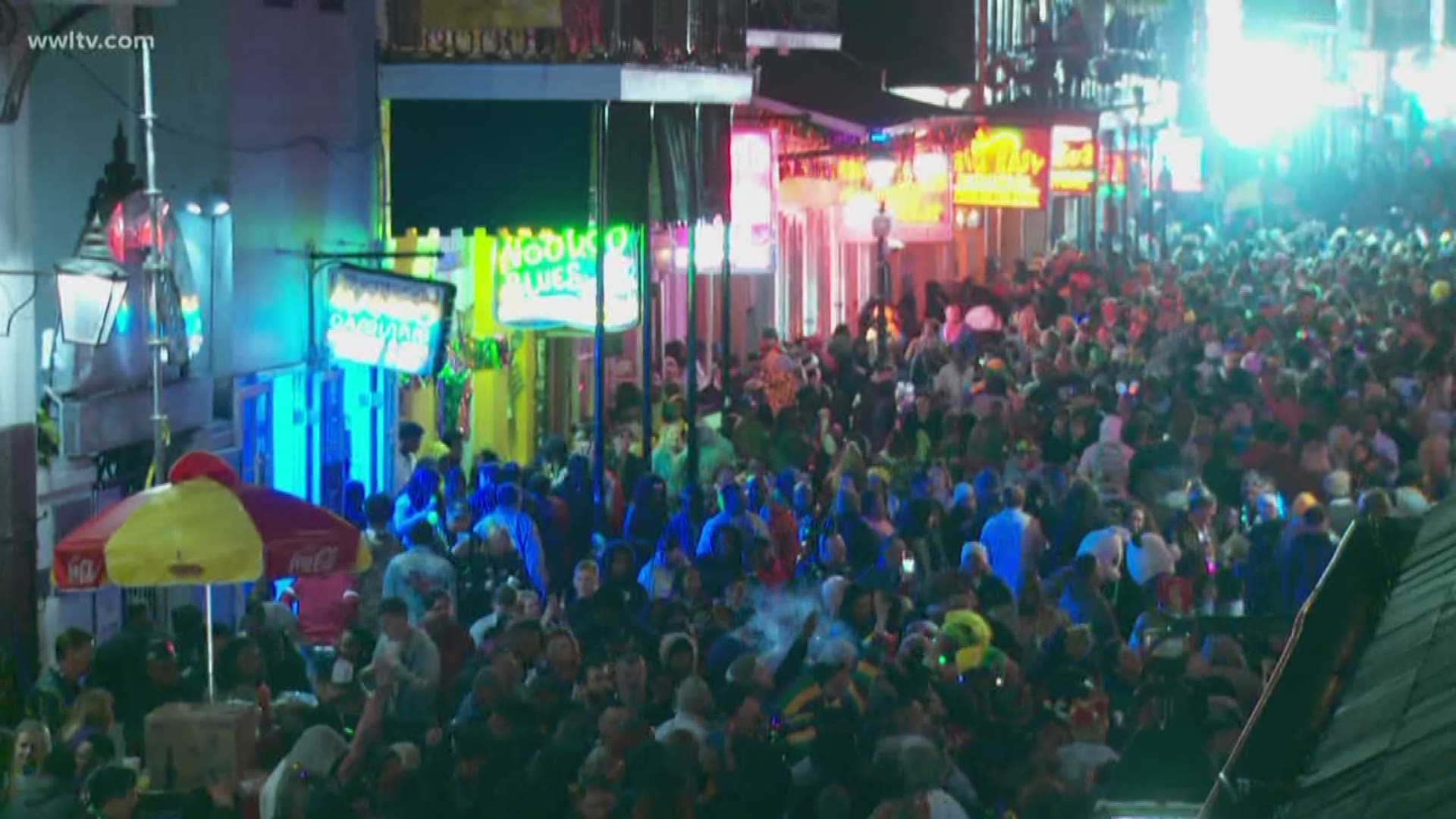 Bourbon Street still buzzing as Fat Tuesday comes to a close | wwltv.com