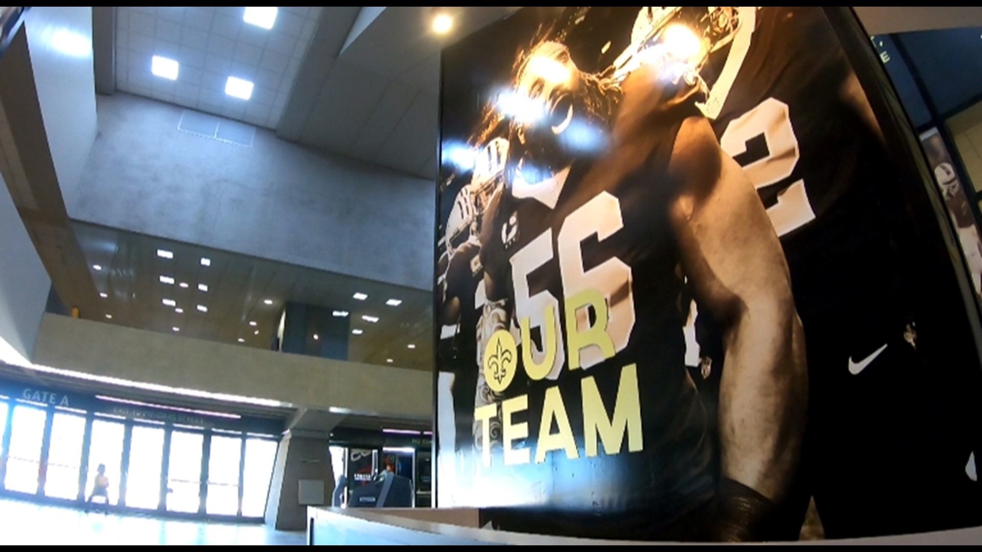 New Orleans Saints unveil new renovations to Superdome | wwltv.com