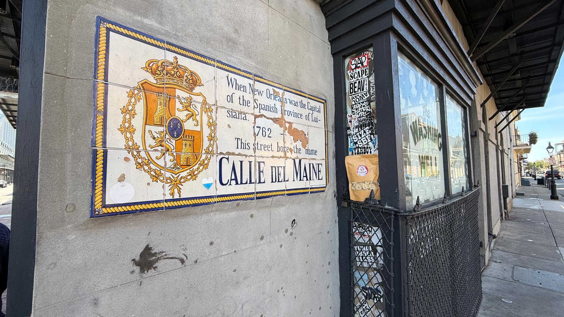 New Orleans launches French Quarter Spanish tile street sign ...