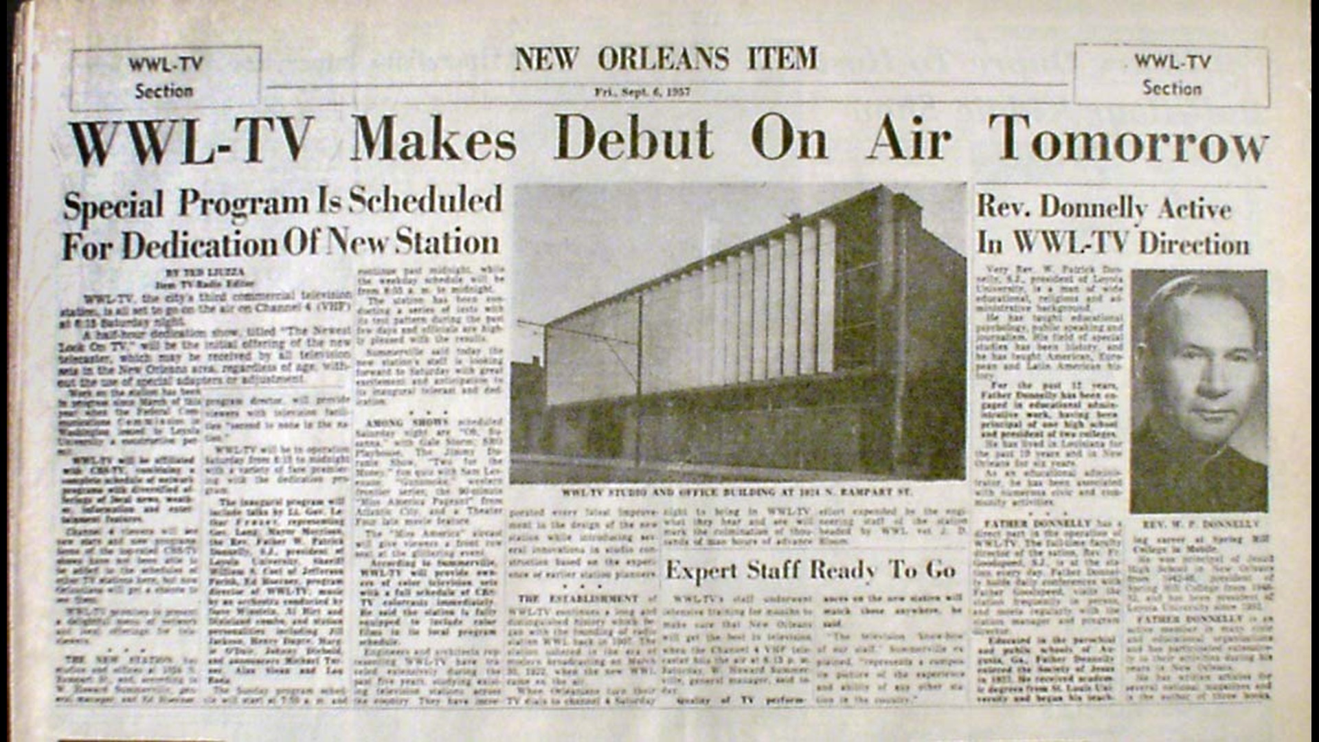 WWL-TV celebrates 65th anniversary - Photos throughout the years ...