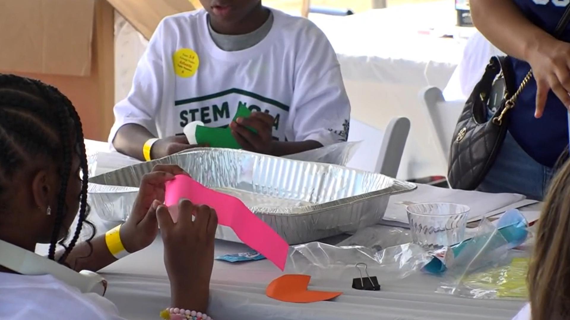Local kids launch rockets at STEM NOLA event | wwltv.com
