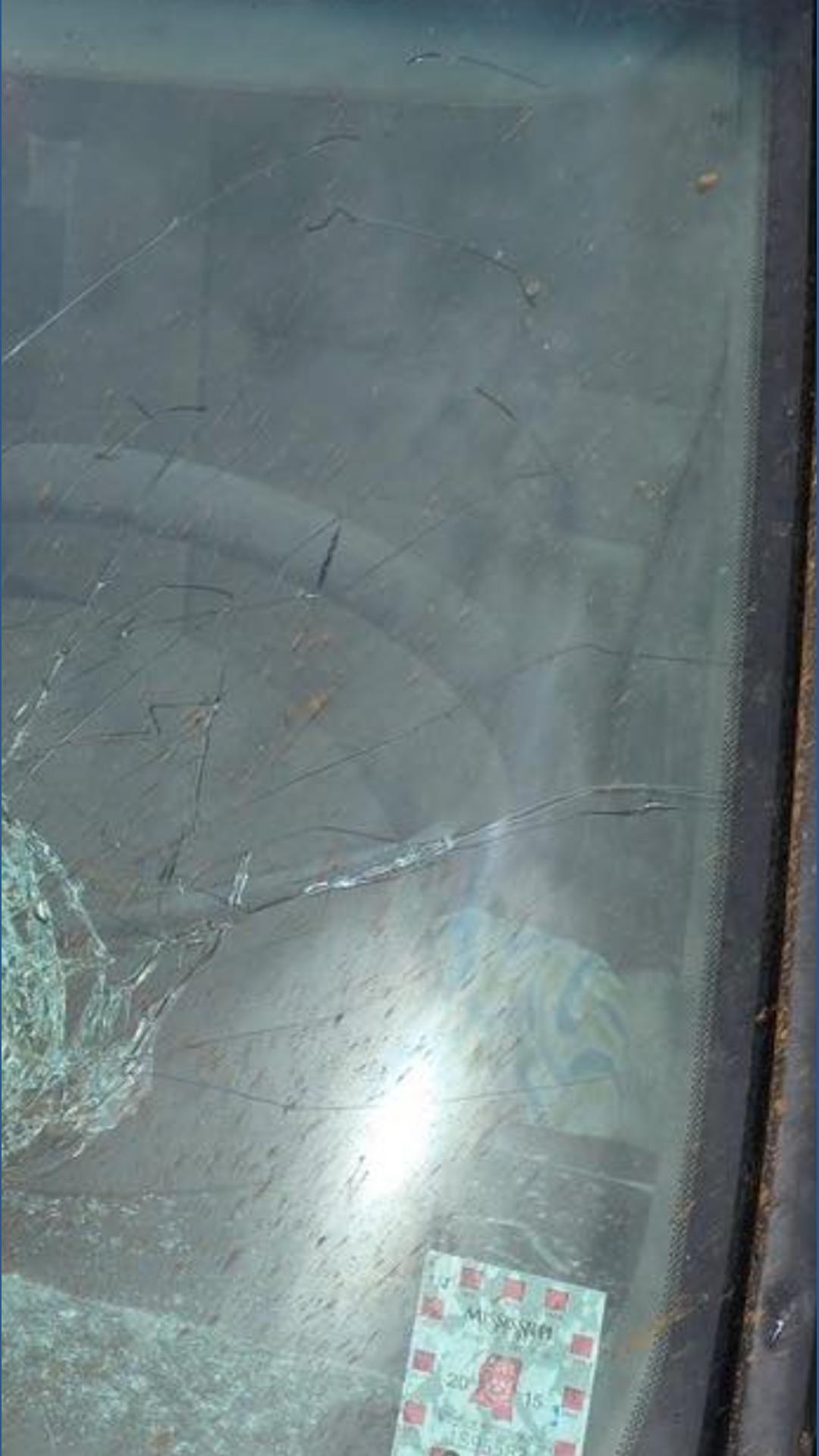 Metal Object Pierces Windshield on I-12: Driver Unharmed | wwltv.com