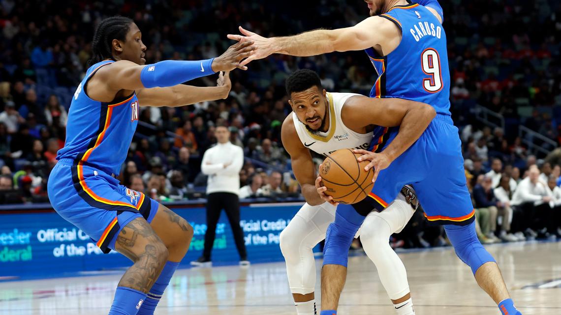 Thunder beat Pelicans 119-109 for their 7th victory in last 8 games ...