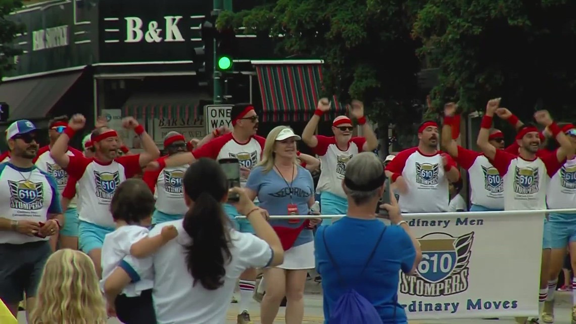 610 Stompers parade with Dancing Grannies in Wisconsin | wwltv.com