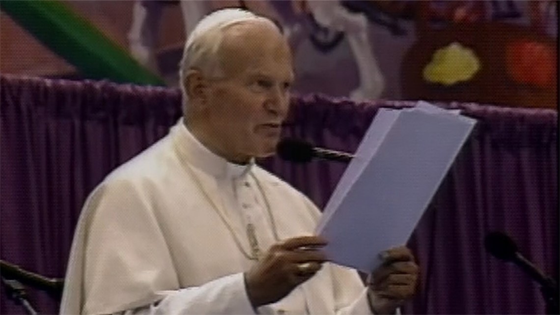 Pope John Paul II's visit to New Orleans in 1987 | wwltv.com