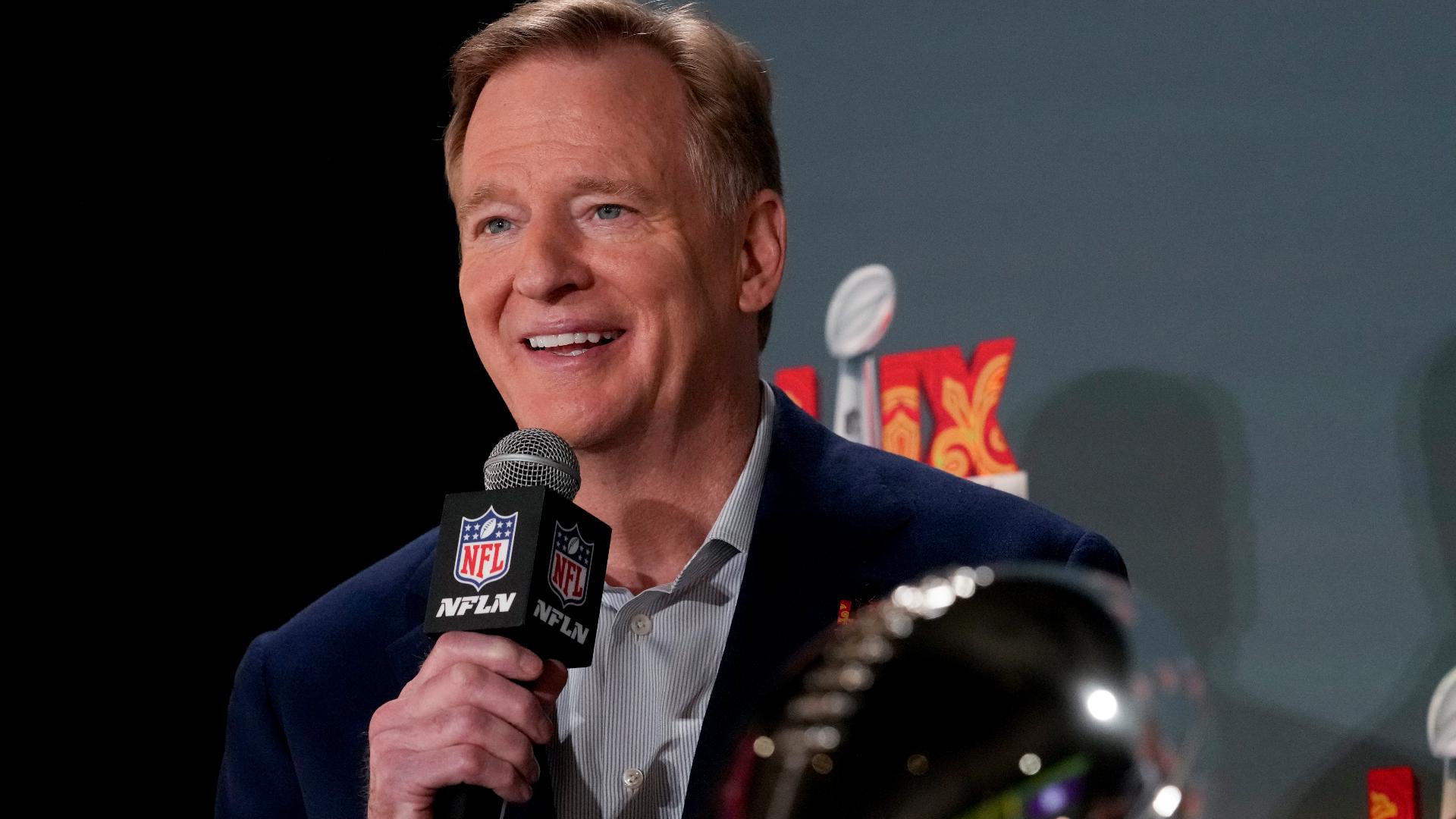 Clergy-abuse survivors, NFL Commissioner Goodell react differently to ...