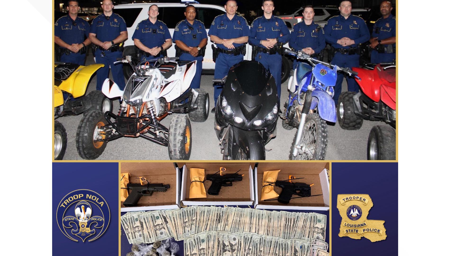 Troopers in New Orleans Arrest Reckless ATV Riders | wwltv.com