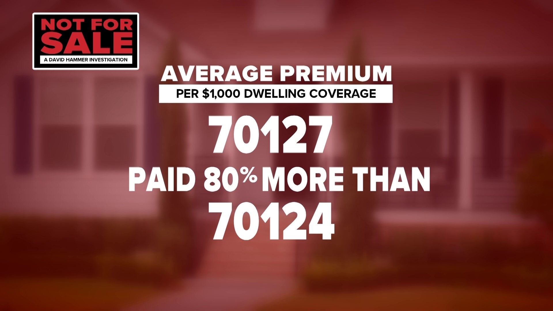 Insurance Shock: Homeowners policies skyrocket, worse for some | wwltv.com