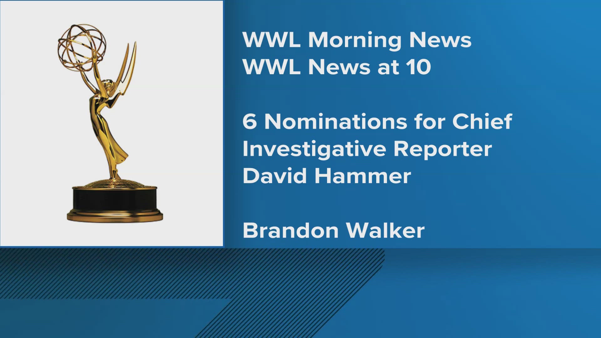 WWL Louisiana earns 9 nominations for 2025 Suncoast Emmys | wwltv.com