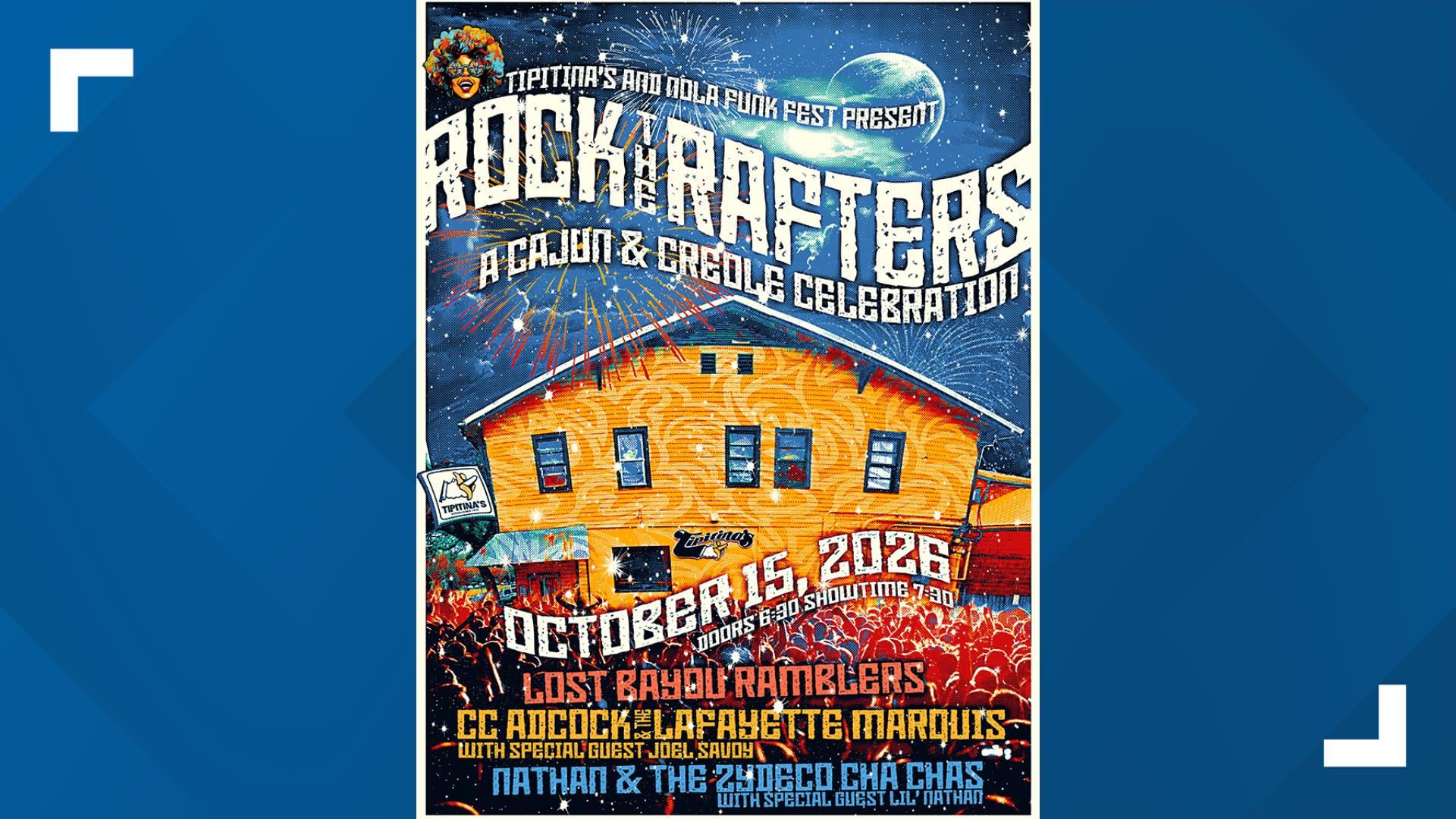 ‘Rock The Rafters’ bringing Cajun and Creole music stars to Tipitina’s ...