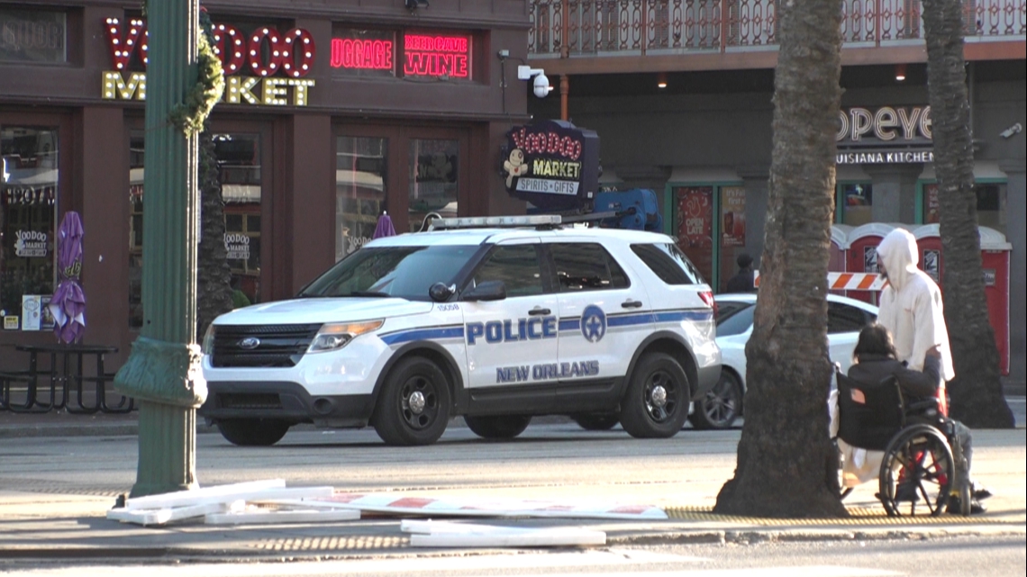 NOPD arrests man in Canal Street shooting during Bayou Classic | wwltv.com