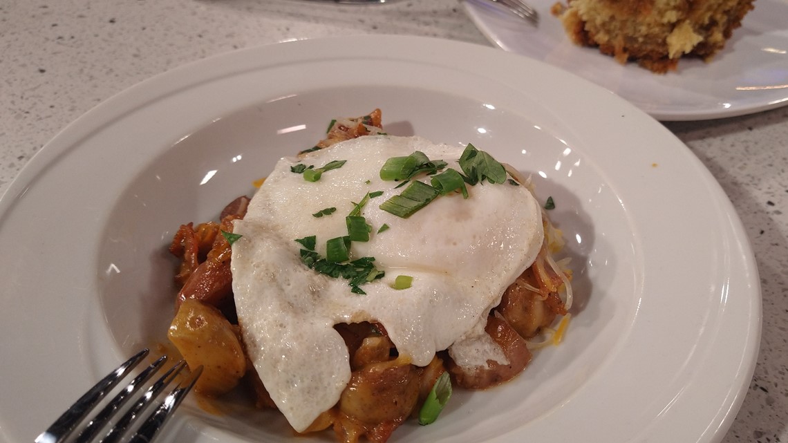 Recipe: Breakfast Bacon Cheddar Hash, Coffee Cake | wwltv.com
